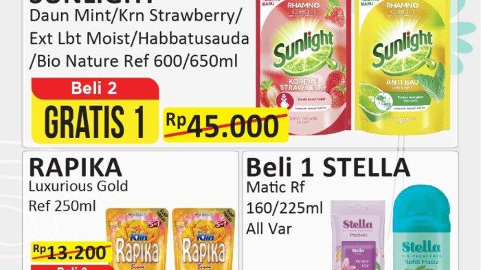 Promo Alfamart Besok 15 Oktober 2024, Daia Rp26.900, Sunlight Beli 2 ...