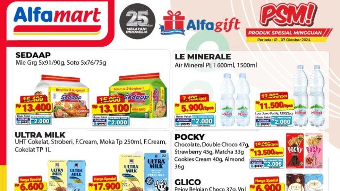 Promo Alfamart Besok 3 Oktober 2024, Mi Sedaap Beli 5 Rp13.100, Mamy ...