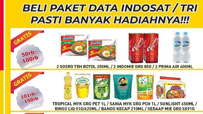 Promo Alfamart Desember 2024 Beli Paket Data IM3 Berhadiah Mie Instant ...