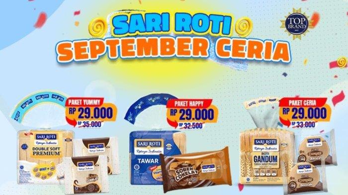 Promo Alfamart Hari Ini 13-14 September 2022, Sari Roti Paket Rp29.000 ...