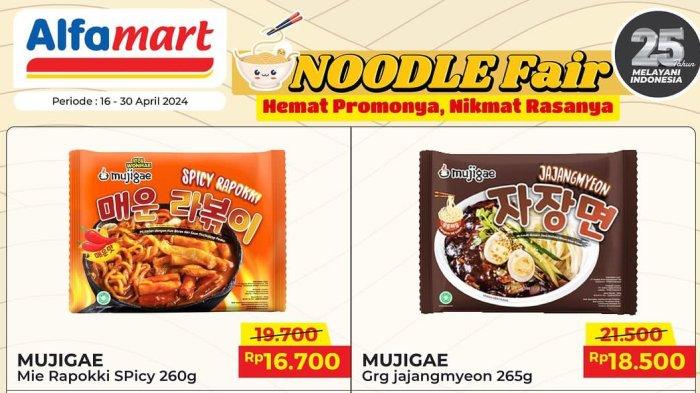 Promo Alfamart Hari Ini 25-30 April 2024 Mujigae Rp16.700, Mi Sedaap ...