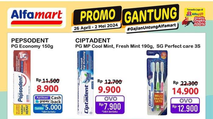 Promo Alfamart Jumat Sabtu Minggu, Diskon 9 Minyak Goreng, Pepsodent ...