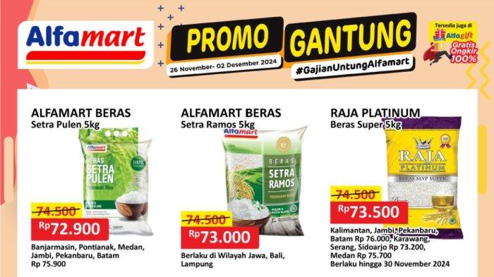 Promo Alfamart hingga 2 Desember 2024, Diskon Besar, Harga Spesial ...