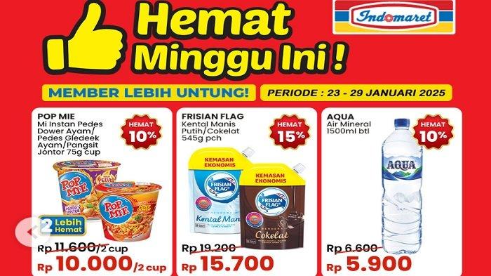 4Katalog Terbaru Promo Indomaret 23 Jan 2025 Teh Sosro,NU,Pucuk Harum ...