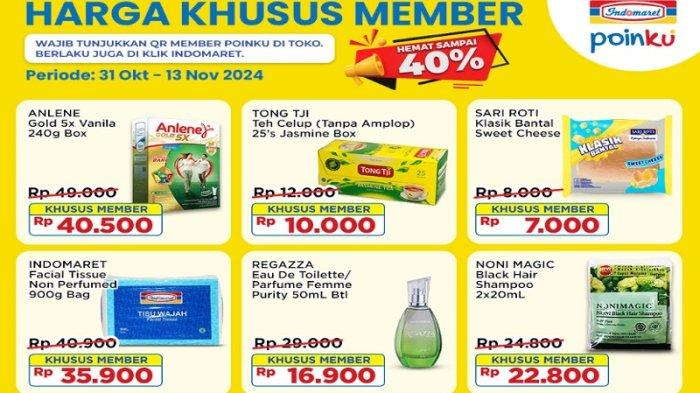 Promo Indomaret Harga Khusus Member Hari Ini, Noni Magic Sampo Rp 22. ...