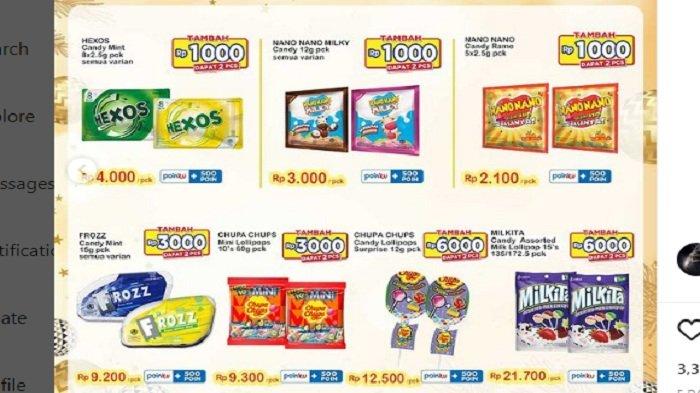 Promo Indomaret 19-20 Desember, Banyak Permen Favorit Murah Hexos, Nano ...