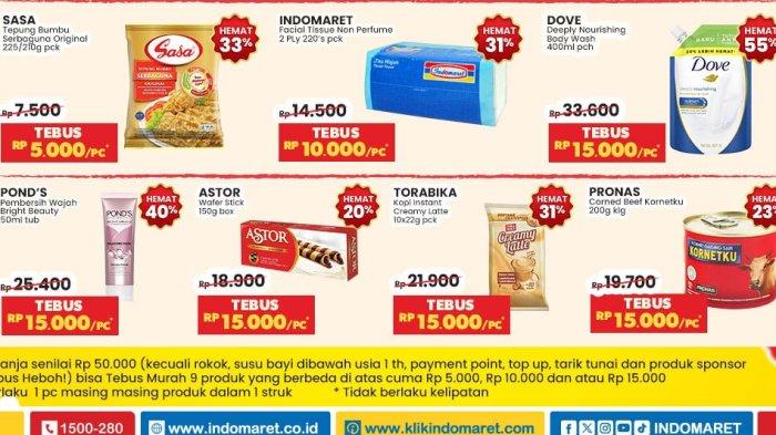 Promo Indomaret 22 Januari 2025, Hanya Hari Ini, Pembersih Wajah, Sabun ...