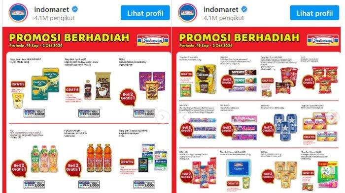 Promo Indomaret Awal Pekan Ini 23 September Beli Susu Gratis Migor 2L ...