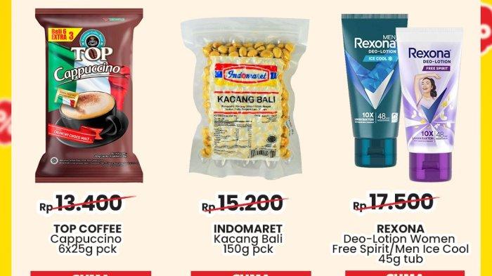 Promo Indomaret Besok 10 Oktober 2024, Kopi, Rexona Serba Rp10.000, Ada ...