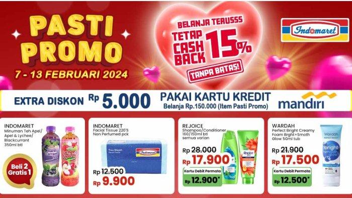 Promo Indomaret Hari Ini 11 Februari 2024, Ekstra Diskon Rp5.000, Daia ...