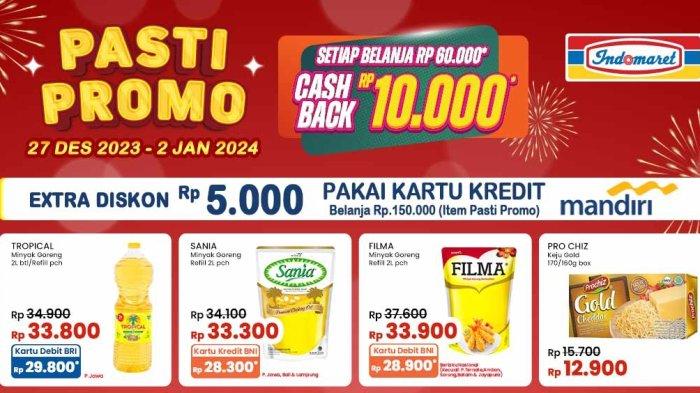 Promo Indomaret Hari Ini 31 Desember-2 Januari 2024, Cemilan & Minuman ...
