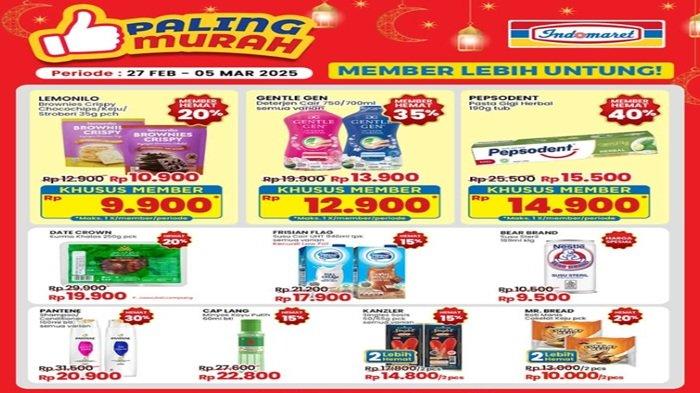 Promo Indomaret Paling Murah Berakhir Hari Ini Rabu, Frisian Flag Rp 17 ...