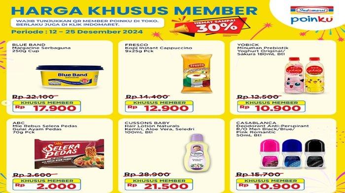 Promo Indomaret Harga Khusus Member Hari Ini Minggu 22 Desember 2024 ...