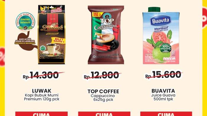 Promo Indomaret hingga 4 September 2024, Buavita, Kopi Top dan Luwak ...