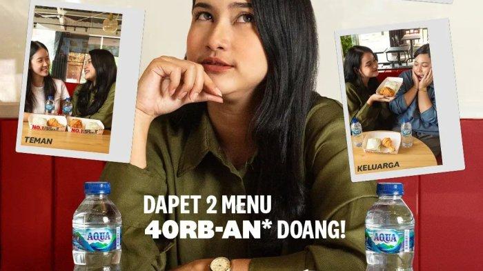 Promo KFC 24-25 Juli 2023, 2 Porsi Ayam+Nasi+Aqua Rp40.909, 3 Paket Nasi, Ayam, Coca-cola Rp54 ...