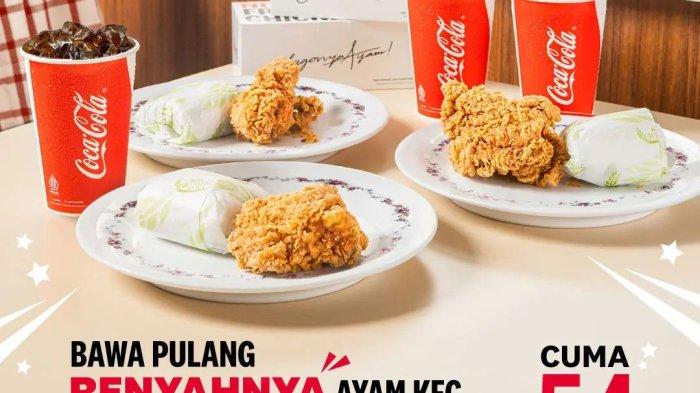 Promo KFC 25-26 Agustus 2023, Beragam Menu Tanggal Tua, Untuk 2 Orang 40 Ribuan, Bertiga Rp54 ...