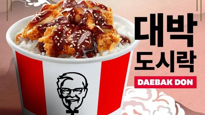 Promo KFC Terbaru 28-30 Juni 2023, Menu Ala Korea: Daebak Don Rp15.454, Kombo K-Chicken Rp40.909 ...