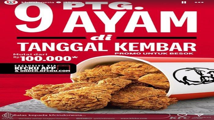 Promo KFC Januari 2025, Nikmati 9 Potong Ayam Goreng Harga Murah di Setiap Tanggal Kembar - Pos ...