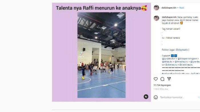 Video Viral Instagram Rafatar Cetak Gol Di Pertandigan Basket - Pos ...