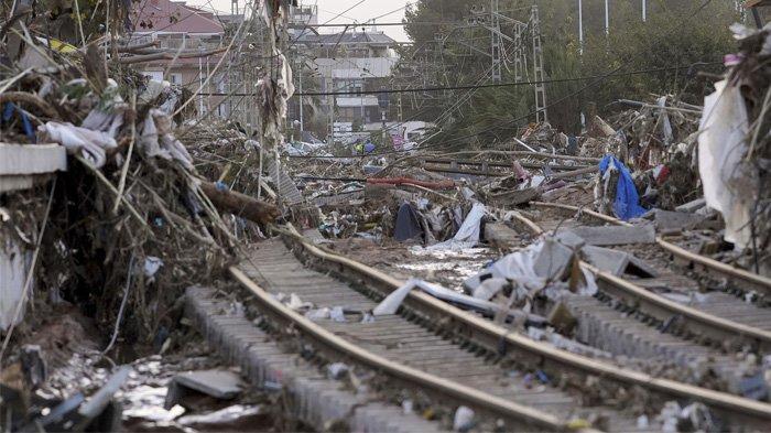 Banjir Bandang di Valencia Spanyol, Jumlah Korban Tewas Menjadi 95 ...