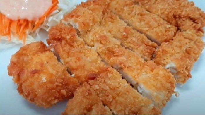 Resep Makanan, Chicken Katsu Lebih Enak Disajikan dengan Sayuran dan ...
