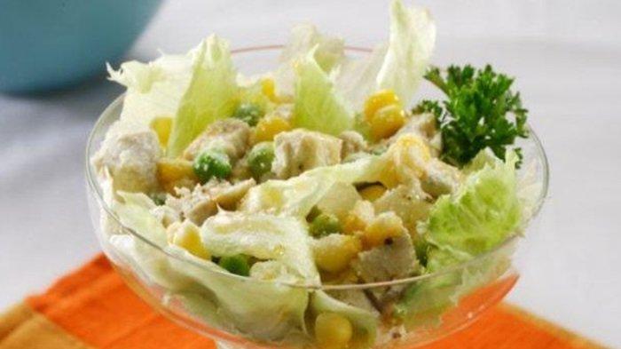 Resep Makanan, Salad Ayam Jagung Ide Camilan Spesial Menikmati Akhir ...