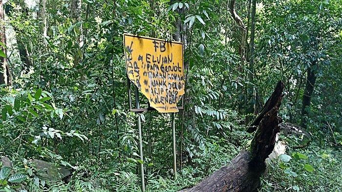 Rambu Penunjuk Jalur Evakuasi di Lereng Gunung Api Egon Sikka Rusak, BPBD Sikka Angkat Bicara ...