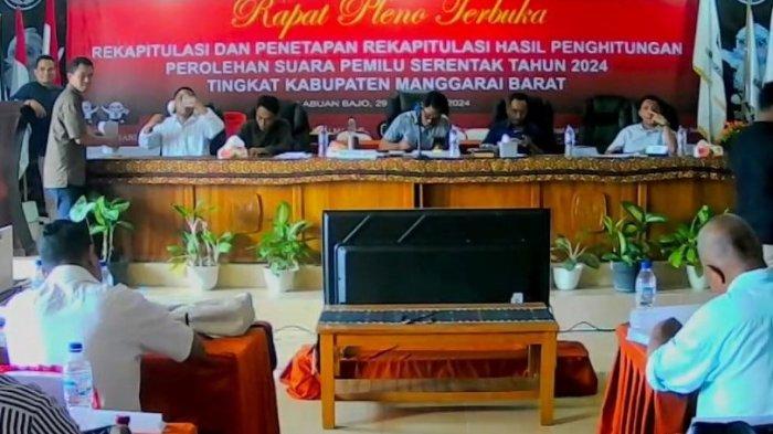 KPU Manggarai Barat Tetapkan 30 Caleg Terpilih, Termasuk 16 Wajah Baru - Pos-kupang.com