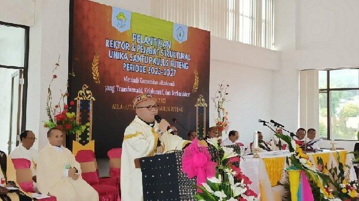 Pimpin Unika Ruteng, Romo Maks Regus dengan Visi Bertraformatif ...