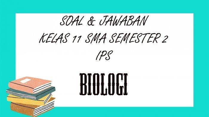 Kunci Jawabn Soal PAT UKK UAS Pilihan Ganda dan Essay Biologi Kelas 11 SMA Semester 2 - Pos ...