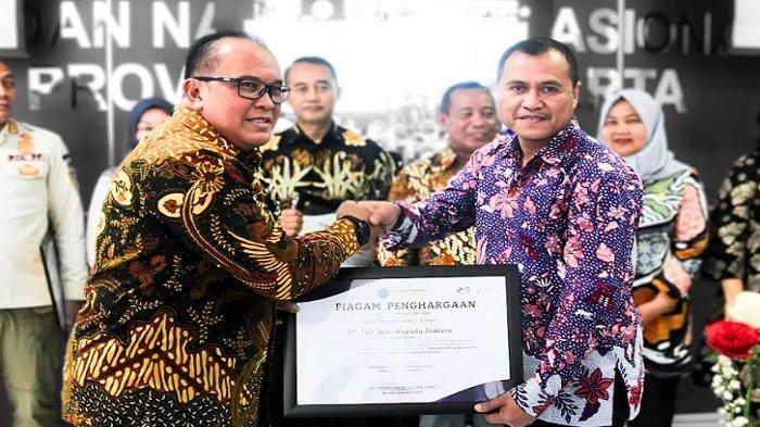 JNE Terima Penghargaan dari Badan Narkotika Nasional Provinsi DKI ...