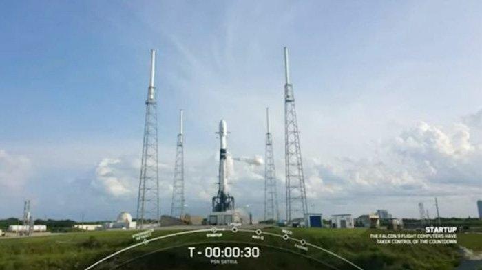 SpaceX Laporkan Keberhasilan Peluncuran Satelit Satria-1 Indonesia ...