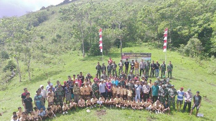 Peringati HUT Ke-59, Satgas Yonif 742/SWY Gandeng Warga Hijaukan ...