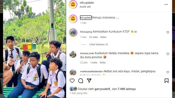 Viral Banyak Pelajar Tak Tahu Nama Ibukota NTT, Warganet: Kurikulum ...