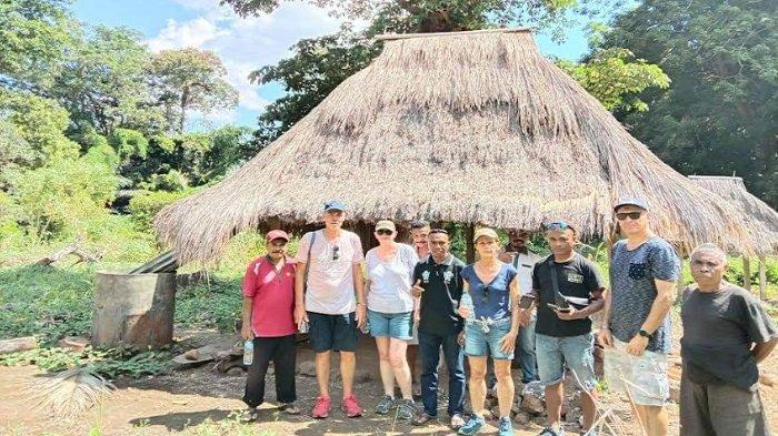 Lihat Pelestarian Tanaman Leye, Wisatawan Eropa Kunjungi Desa Hoelea ...