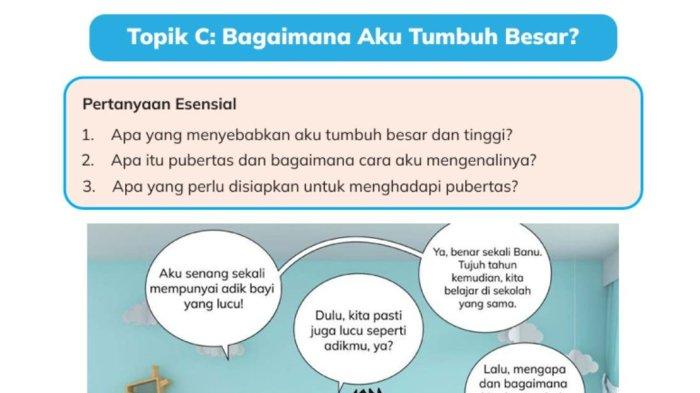 Kunci Jawaban IPAS Kelas 5 Halaman 149 Kurikulum Merdeka, Topik C: Bagaimana Aku Tumbuh Besar ...