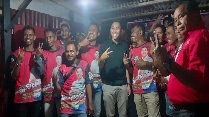 Komunitas Ojek Online Bangun Posko Mandiri untuk Wujudkan Langkah Stevano Adranacus Menuju DPR ...