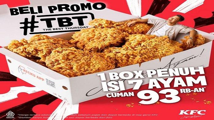 Promo KFC Spesial Kamis, 7 Potong Ayam KFC Bikin Super Kenyang Cuma Rp 93 Ribuan - Pos-kupang.com