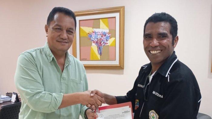 Penandatanganan IA Antara Prodi PBSI Unika Santu Paulus Ruteng dan Media Indonesia - Pos-kupang.com