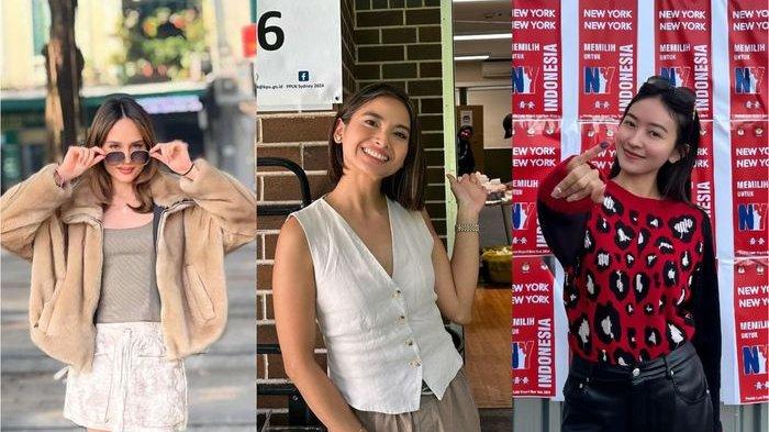 Tiga Artis Cantik ini Ikut Pemilu Nyoblos di Luar Negeri, Intip Gaya Mereka Usai Nyoblos - Pos ...