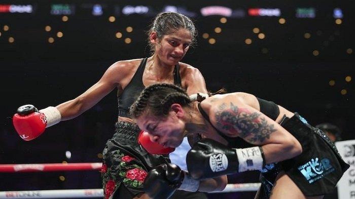 Tinju Dunia Malam Ini Gabriela Fundora vs Marilyn Badillo, Charles ...