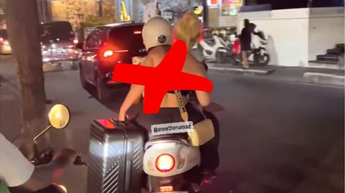 Viral Video Aksi Konyol Turis Berkendara Tanpa Helm di Bali Heboh di Media Sosial - Pos-kupang.com