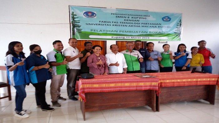 SMKN 8 Kupang Lakukan MoA dengan Fakultas Teknologi Pertanian UKAW ...