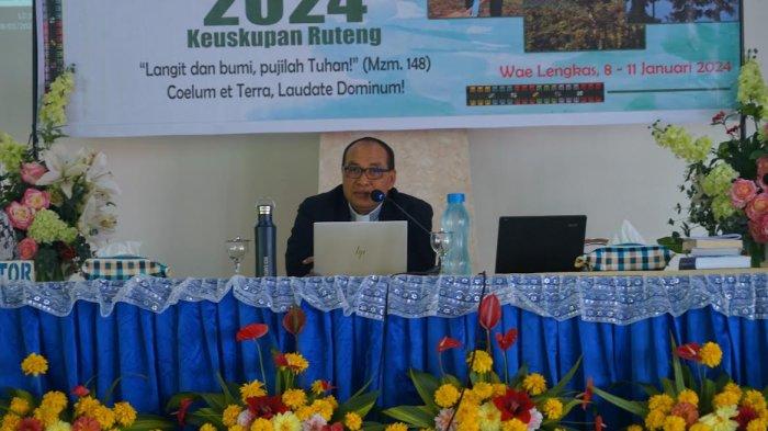 Begini Ajakan Uskup Siprianus Hormat Saat Pembukaan Sidang Pastoral ...