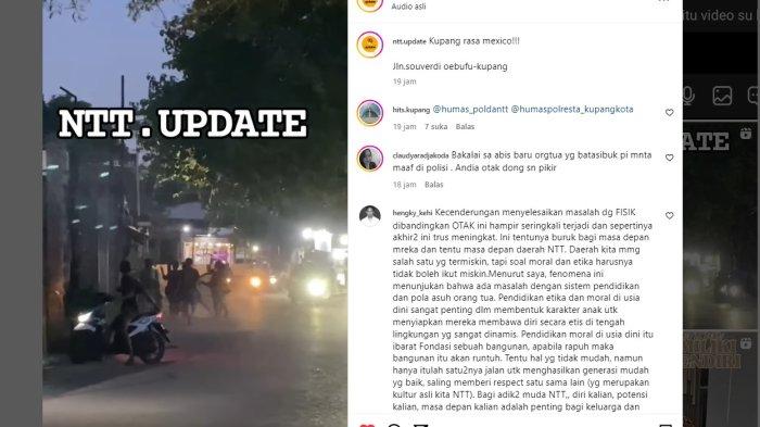 Video Perkelahian Remaja di Kupang Viral, Warganet: Kupang Rasa Mexico - Pos-kupang.com
