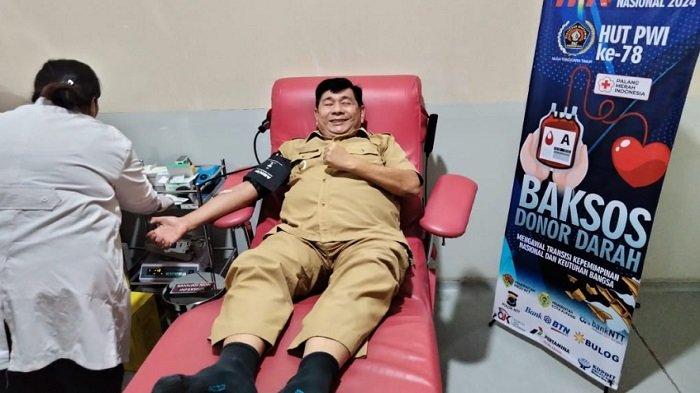 Peringati Hari Pers Nasional 2024 dan HUT PWI ke-78, PWI NTT Selenggarakan Donor Darah - Pos ...