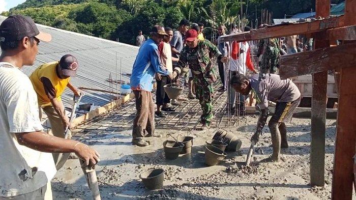 Tokoh Masyarakat Apresiasi Kodim 1622/Alor Bantu Pengecoran Masjid ...