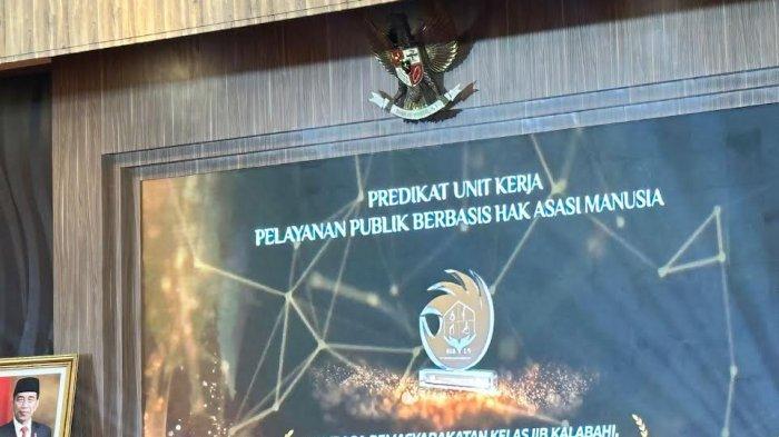 Lapas Kalabahi Alor Raih Penghargaan P2HAM Terbaik Peringkat Tiga ...