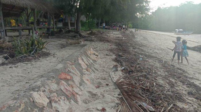 Ada Abrasi di Pantai Walakiri Sumba Timur - Pos-kupang.com