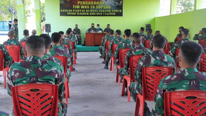 Tegas! Pesan Tim Wasev Sopsad Kepada Satgas Pamtas RI-RDTL - Pos-kupang.com